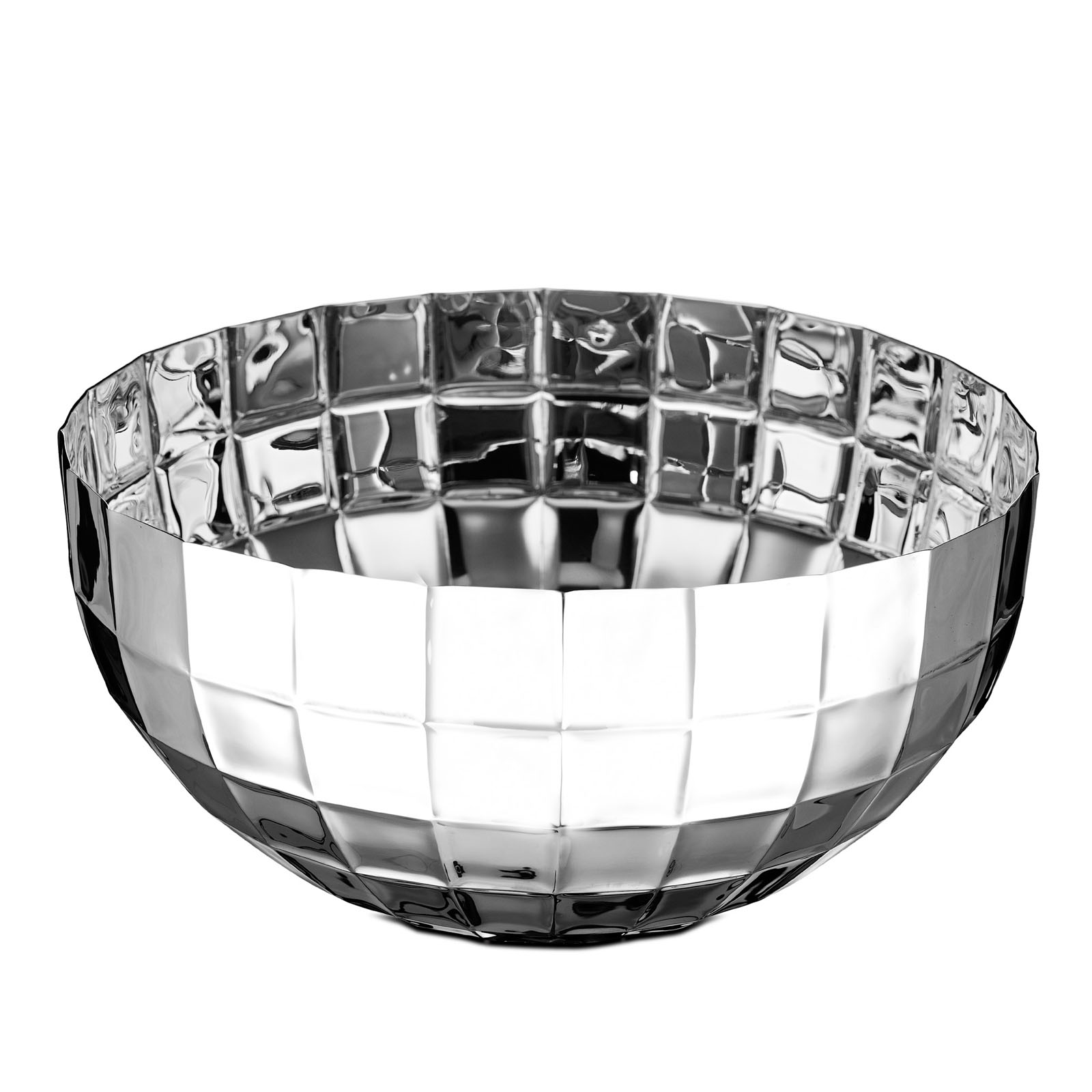 Silver Square Pattern Bowl - Cooke & Kelvey PVT LTD
